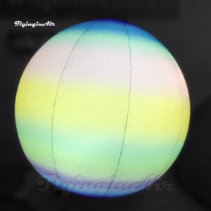 Lighting Inflatable Neptune Ball Personalized LED Solar System Planet ...