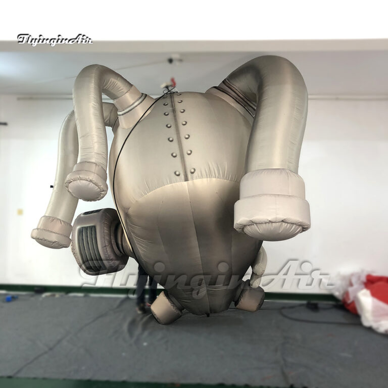 Hanging Inflatable Robot Head Halloween Decorations 3m Air Blow Up ...