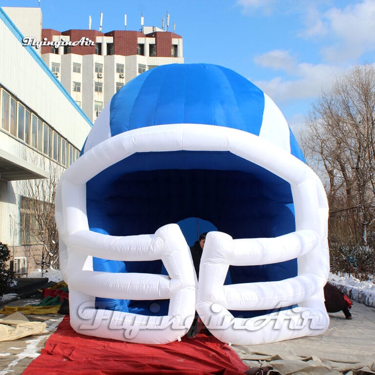 Large Inflatable Football Tunnel Helmet Replica Airblown Sport Player ...