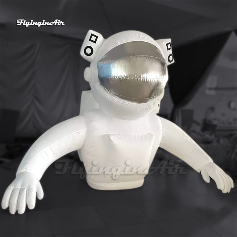 Personalized White Inflatable Astronaut Model 2.5m Air Blow Up Half ...