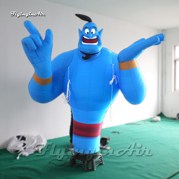 Personalized Funny Inflatable Aladdin's Magic Lamp Genie 3m Blue Air ...