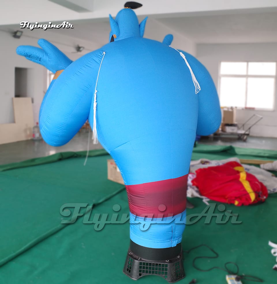 Personalized Funny Inflatable Aladdin's Magic Lamp Genie 3m Blue Air ...