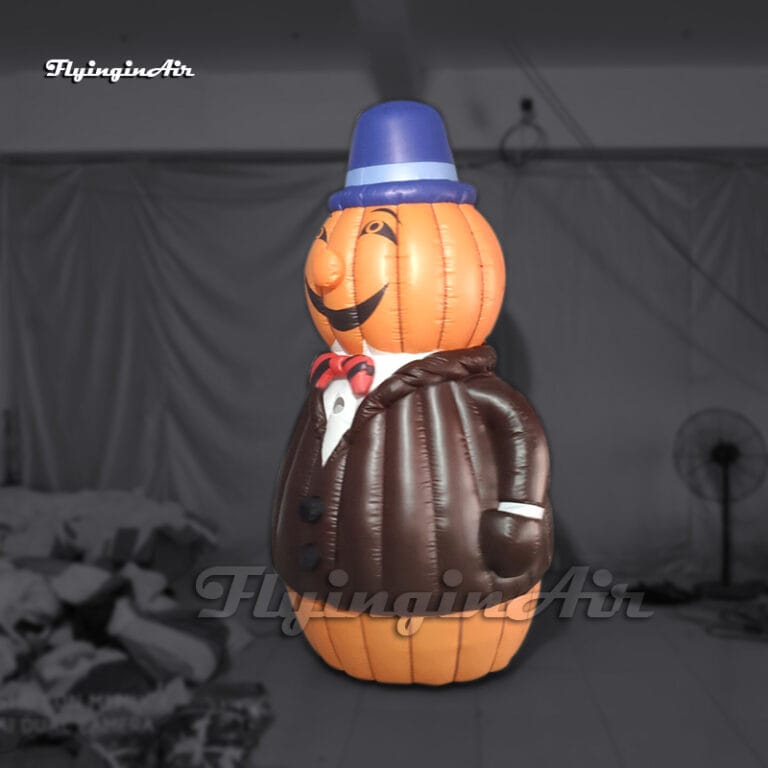 Walking Inflatable Pumpkin Man Halloween Monster Costume Wearable Blow ...