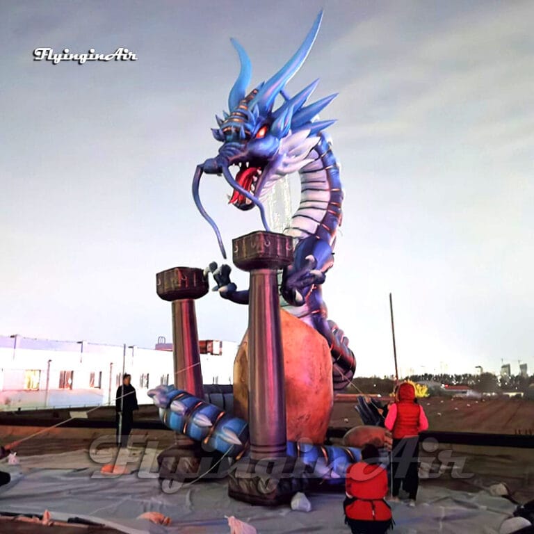 Large Evil Inflatable Chinese Dragon Balloon 6m Mythical Monster Model ...