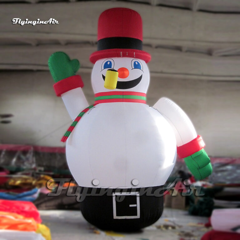 Cute Advertising Giant Inflatable Snowman Winter Cartoon Character ...