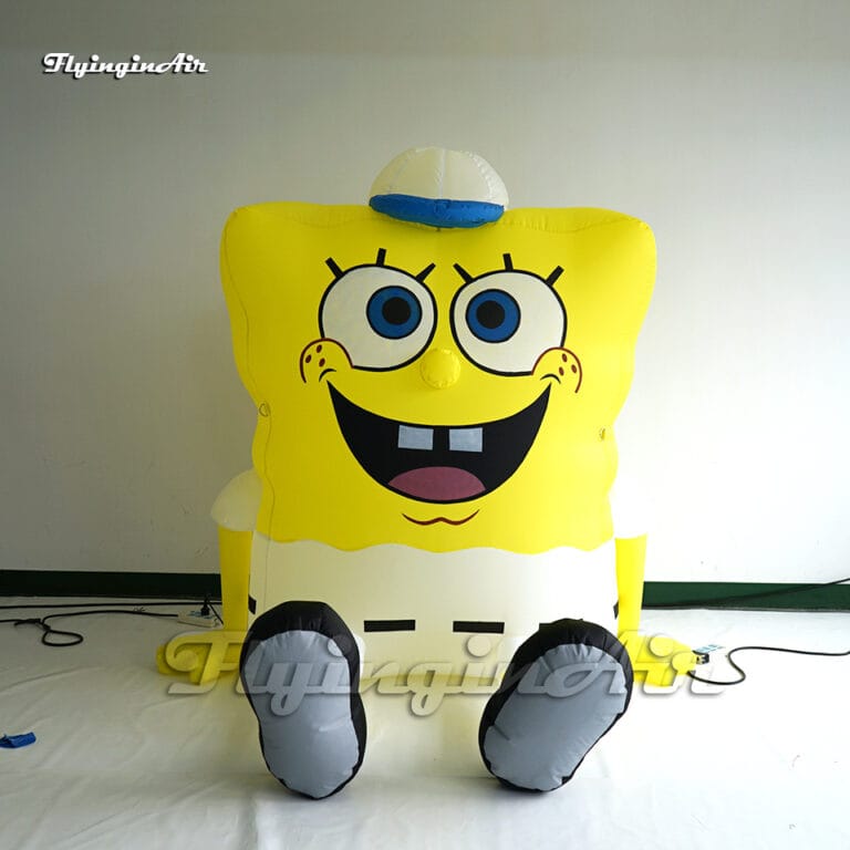 Giant Cute Yellow Inflatable SpongeBob Balloon Cartoon Character Model ...