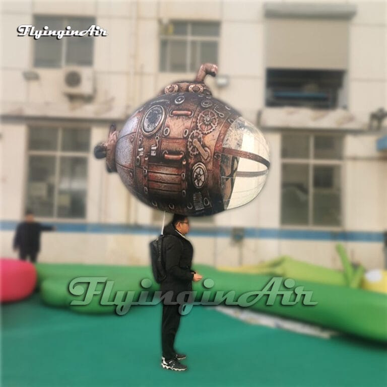 2m Parade Performance Walking Inflatable Submarine Puppet Blow Up ...