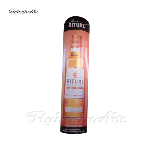 Illuminated Large Advertising Inflatable Pillar Lamp Post With LED ...