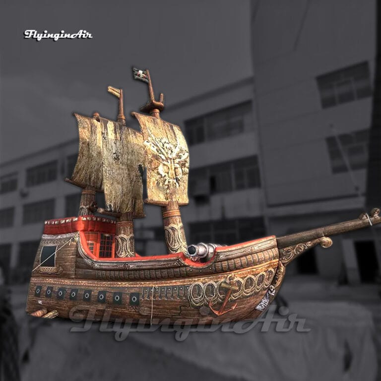 Magnificent Large Inflatable Pirate Ship Replica Sea Theme Party ...