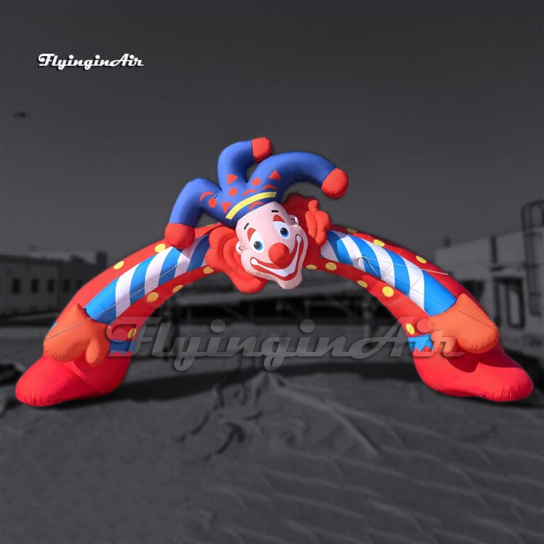 10m Width Awesome Giant Inflatable Clown Arch Air Blow Up Circus ...