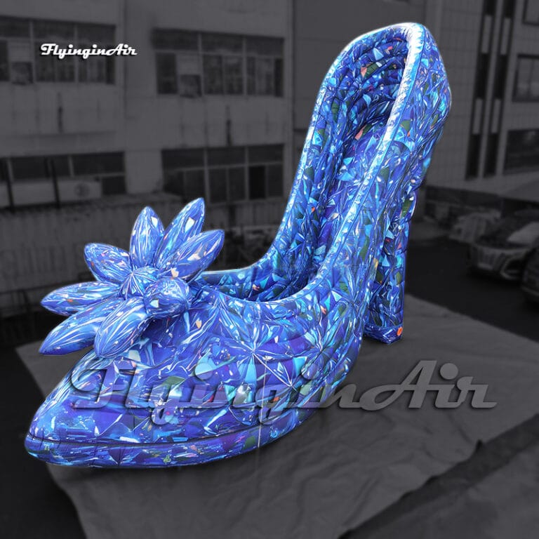 6m High Amazing Large Inflatable Crystal High Heel Shoe Cinderella ...