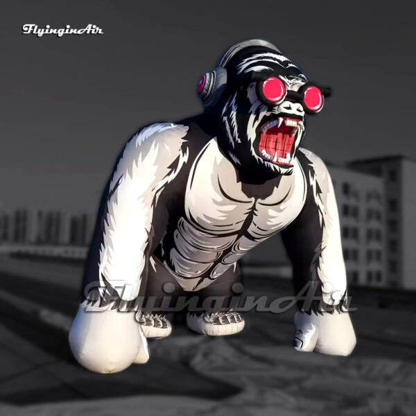 3m/4m/5m Awesome Giant Inflatable Gorilla Cartoon Animal Model With ...